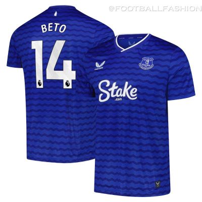 Everton 2025/26 Castore Home Kit - FOOTBALL FASHION