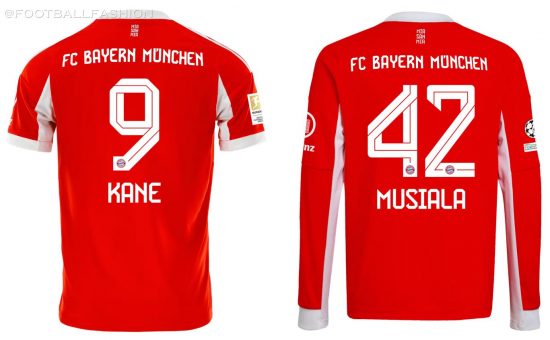 FC Bayern 2025/26 adidas Home Kit - FOOTBALL FASHION