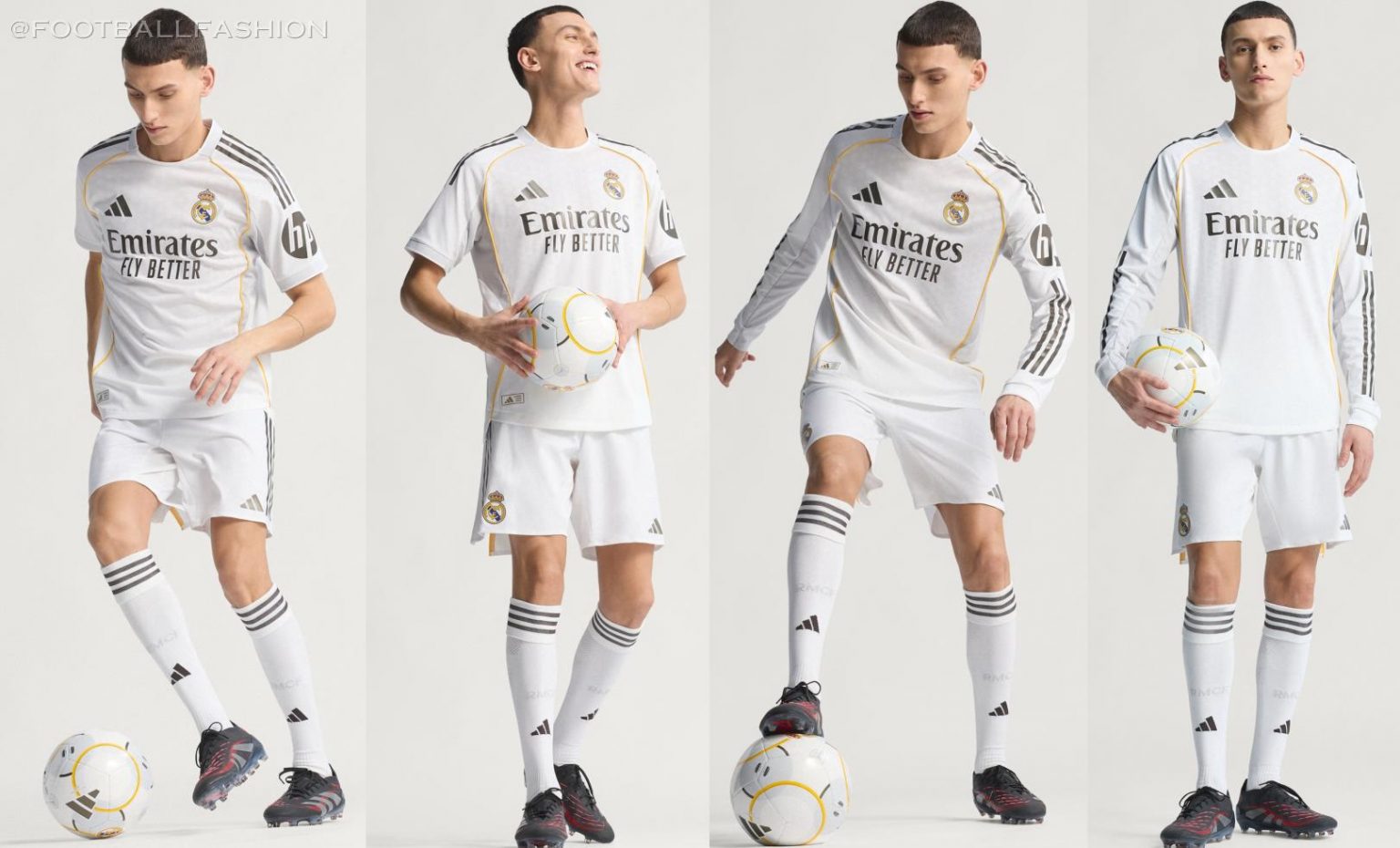 Real Madrid 2025/26 adidas Home Kit - FOOTBALL FASHION
