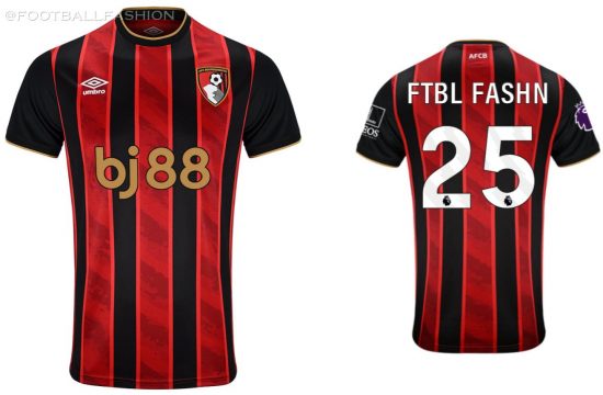 Bournemouth 2025/26 Umbro Home Kit - FOOTBALL FASHION