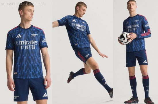 Arsenal 2025/26 adidas Away Kit - FOOTBALL FASHION