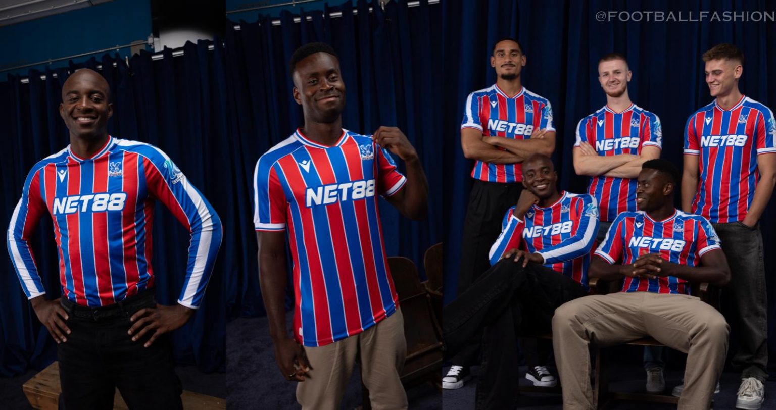 Crystal Palace 2025/26 Macron Home Kit - FOOTBALL FASHION