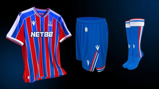Crystal Palace 2025/26 Macron Home Kit - FOOTBALL FASHION