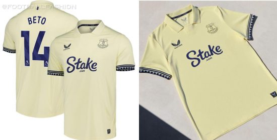 Everton 2025/26 Castore Away Kit - FOOTBALL FASHION