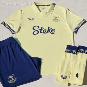 Everton 2025/26 Castore Away Kit - FOOTBALL FASHION