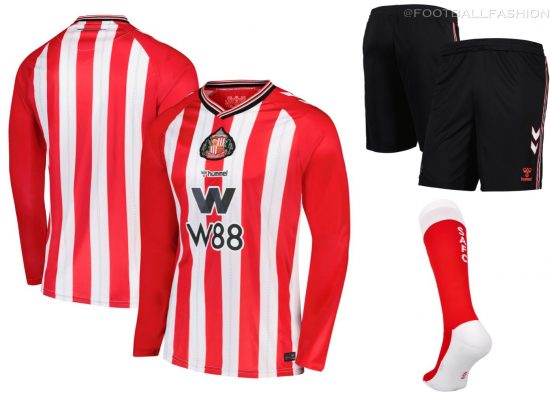 Sunderland 2025/26 Premier League hummel Home Kit - FOOTBALL FASHION