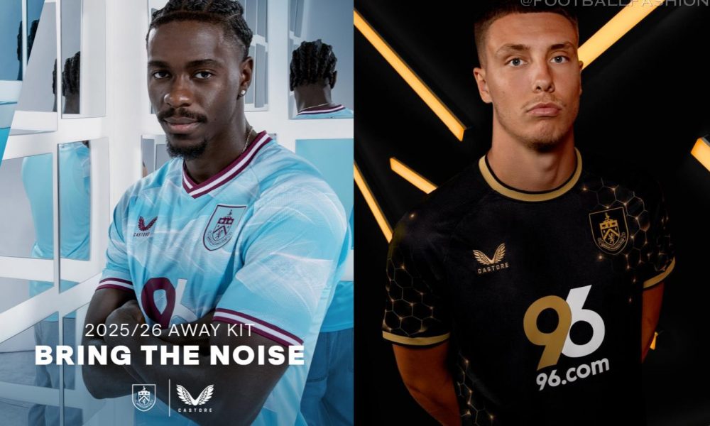Burnley 2025/26 Castore Home Kit - FOOTBALL FASHION