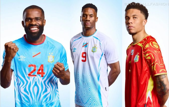 Congo DR World Cup 2026 Umbro Home, Away & Third Kits - FOOTBALL FASHION